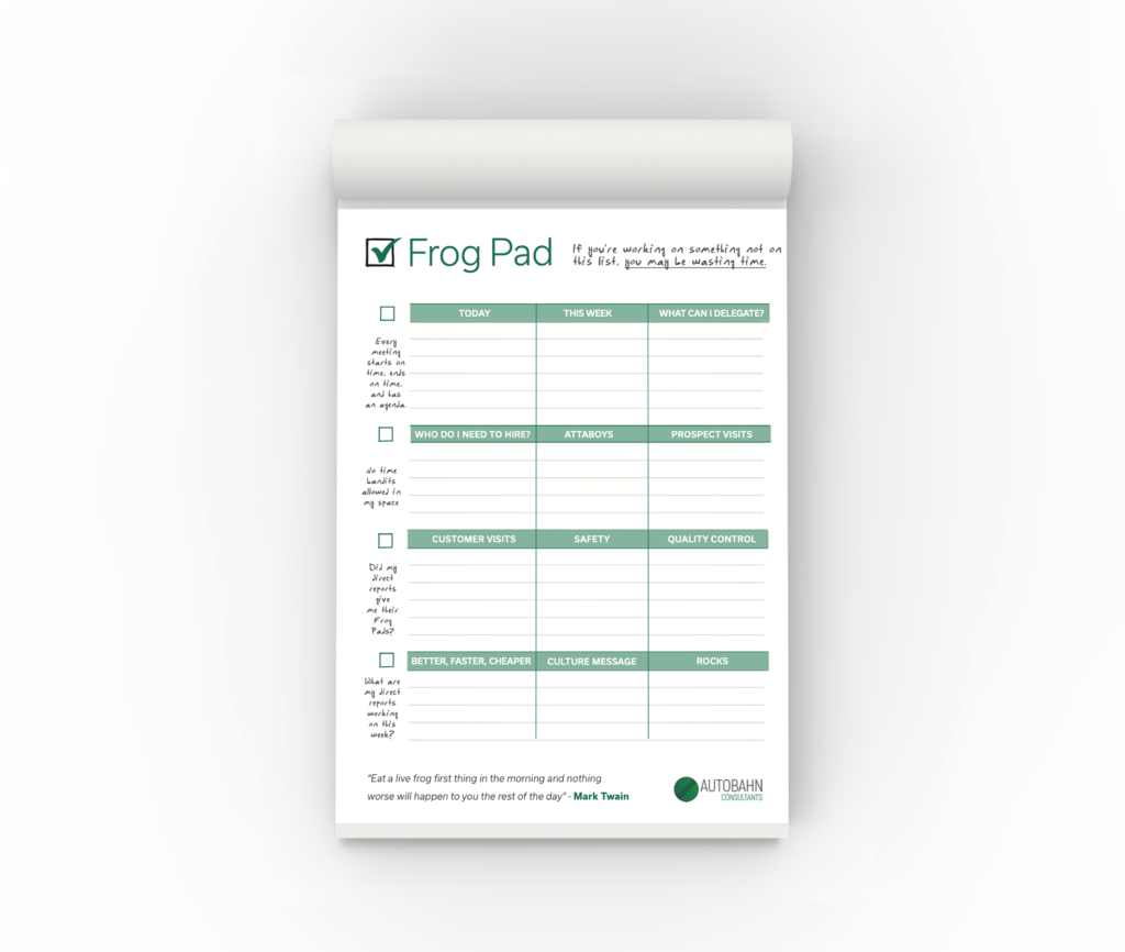 Frog Pad - Autobahn Consultants